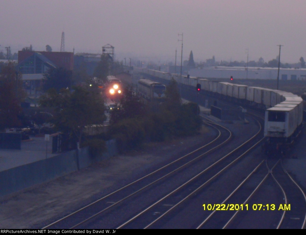 CDTX 2001 becomes the 701 and Departs Bakersfield